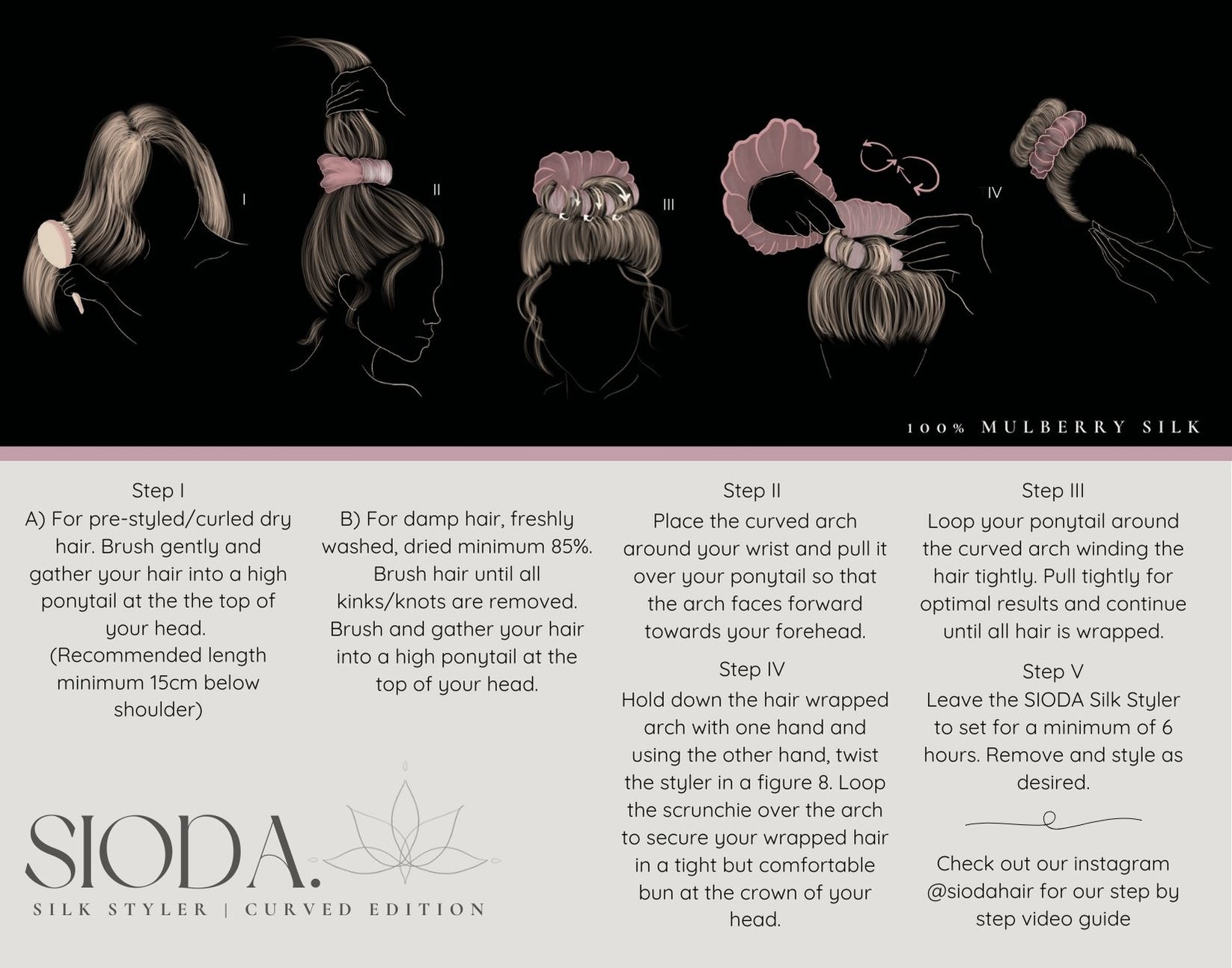 Silk Styler | Curved Edition – Sioda Hair